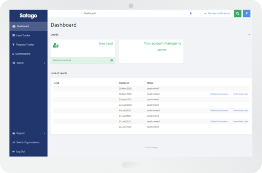 Satago for Brokers - Satago