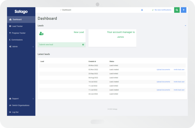 Satago for Brokers - Satago